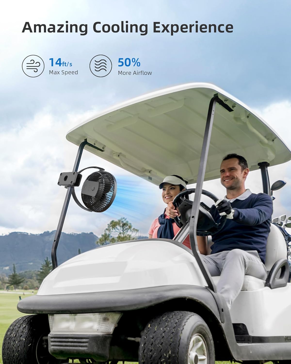 Koonie Golf Cart Fan Review 2025 - Fairway Tips and News