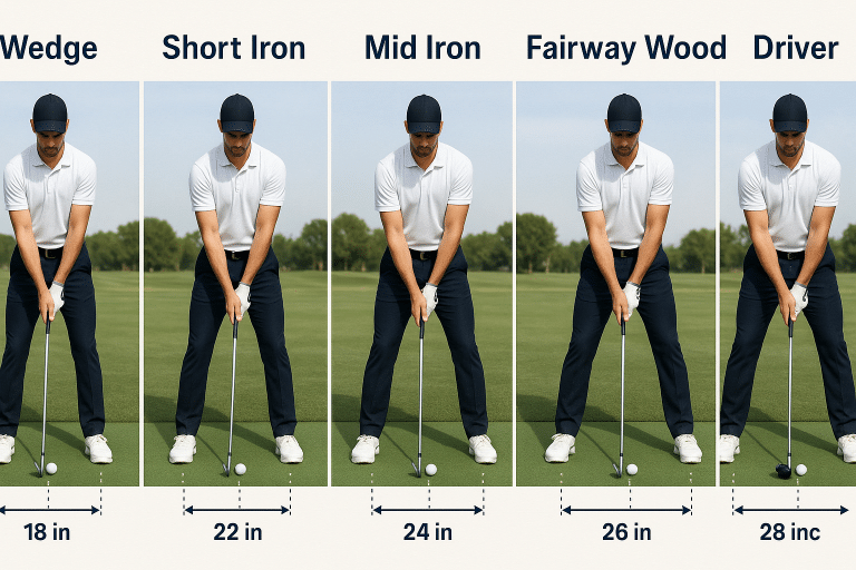 The Perfect Golf Stance: Width, Balance, and Ball Position for Lower ...